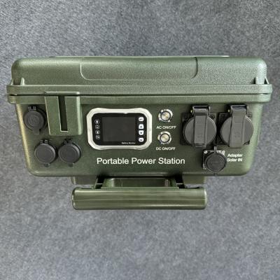 China Portable Power Supply Outdoor Indoor lighting Mobile generator 3000W Solar Power Station Black (customizable) for sale