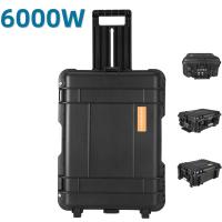 China 3000W 4000W 5000W 6000W Home Emergency Backup Power Station with Ternary Lithium Battery for sale