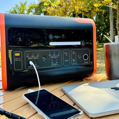China Outdoor Portable Mobile Power Station with Multi-Function AC and Bidirectional Inverter for sale