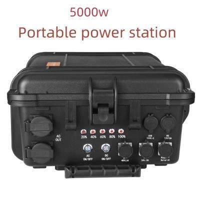 China Outdoor LT50 8000W Power 220V Mobile Power Supply with Peak Power and Large Capacity for sale