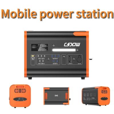 China AC/DC Output Pure Sine Wave Solar Power Station with PV Charging and Wireless Charging for sale