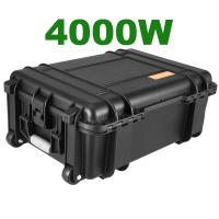 China Outdoor Camping Solar Power Bank 500W 4000W 2000W 3000W with Lithium Battery Charger 110V/220V for sale