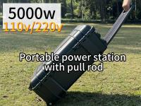 China 3000W 4000W 5000W Portable Solar Generator Power Bank for All Sockets 6-7h Charging Time for sale