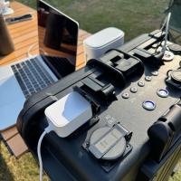 China 5000W Portable Solar Power Generator Lithium Battery Power Bank for Home and Outdoor for sale