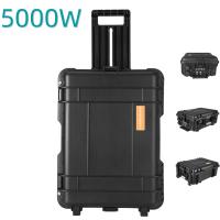 China 15A Max AC Output Current Solar Power Station 5000W Output and Lithium-Iron Battery for sale