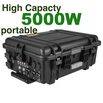 China AC Pure Sine Wave 5000W LiFePO4 Solar Power Station for Car Emergencies Customized for sale
