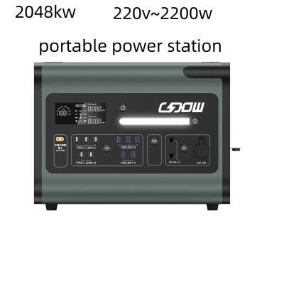 China Outdoor Emergency Camping Light and Charging Treasure with Portable Power Station for sale
