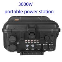 China Pure Sine Wave Inverter 3000W Large Capacity Portable Solar Power Station for Outdoor for sale