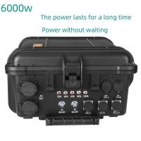 China AC Pure Sine Wave Output Ternary Lithium Battery Portable Solar Generator for Outdoor for sale