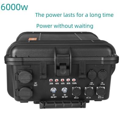 China AC Pure Sine Wave Output Ternary Lithium Battery Portable Solar Generator for Outdoor for sale