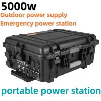 China 3000W/4000W/5000W Multi-Functional Portable Lithium Battery Solar Generator for Outdoor for sale
