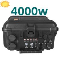 China 4000W Portable Power Station with All AC Output Socket and LiFePO4 Lithium Battery for sale