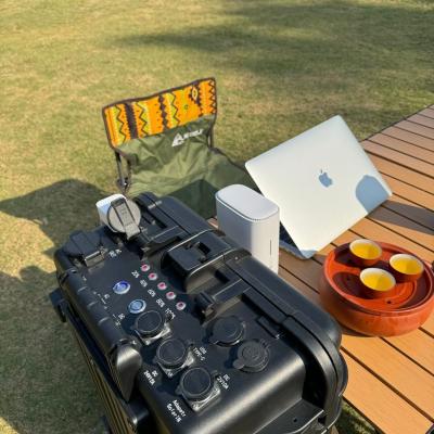 China Outdoor Travel Large Capacity Portable Solar Power Station with LiFePO4 Battery 4000W for sale
