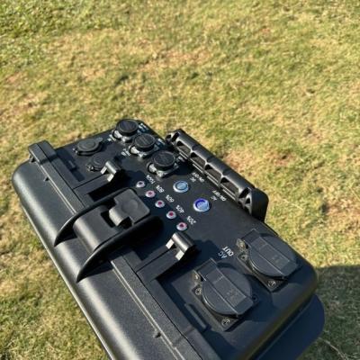 China ABS Alloy Pull Rod Pulley 6000W 7000W 220V Portable LiFePO4 Battery Generator for Fast Charging for sale