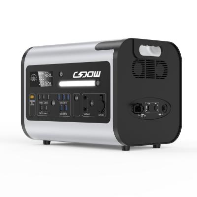 China 2200W Super Capacity Energy Storage Power AC/DC Solar Generator for Outdoor Travel for sale