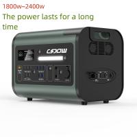 China Camping Power Station with Solar and AC Charge Output Voltagefluctuation Range -5%-5% for sale