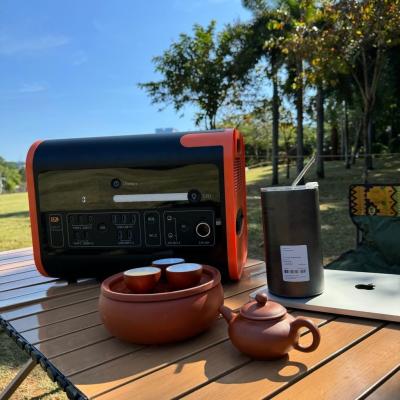 China 2000W 2200W LiFePO4 Battery Portable Power Station for Outdoor Camping Mains Charging Mode for sale