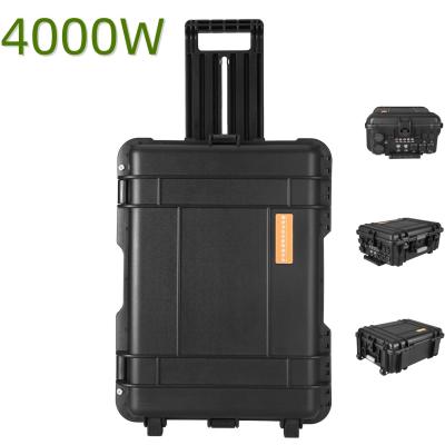 China 8000W Peak Power LiFePO4 Lithium Cell Portable Solar Generator for Outdoor Activities for sale