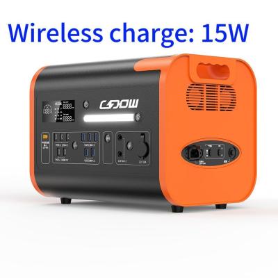 China 800W Solar Charging Multifunctional Portable Battery Foldable Power Station for Energy Storage for sale