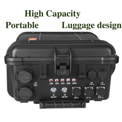 China LiFePO4 Portable Power Station 3000wac/DC Inverter Type for Outdoor Charging Needs for sale