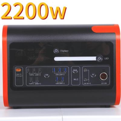 China 2000W Solar Outdoor Emergency Generator 2048wh Mobile Power Supply for Japan Market for sale