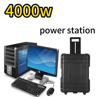 China 3840wh Mobile Charging Bank LT-40 for 4kw LiFePO4 Battery EV Car Mobile Power Station for sale