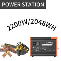 China 1500W Portable Mobile Generator Solar Power Station Fast Charge Uninterrupted Power Supply for sale
