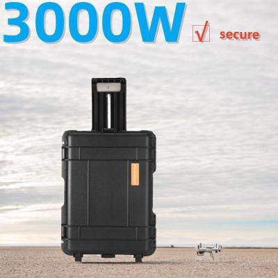 China High Temperature Protection 3000W UPS Solar Panel Outdoor Mobile Charger for Products for sale