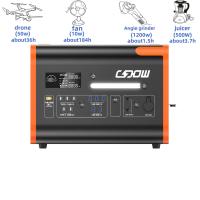China Rechargeable Solar Generator 12.2000W LiFePO4 Battery for Camping/Home/Emergency USB for sale