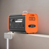 China Rechargeable Solar Generator 12.2000W LiFePO4 Battery for Camping/Home/Emergency USB for sale