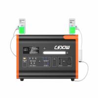 China Household Emergency Standby Energy Storage Battery with 2200W Output and LED Lighting for sale