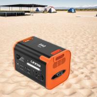 China Household Emergency Standby Energy Storage Battery with 2200W Output and LED Lighting for sale