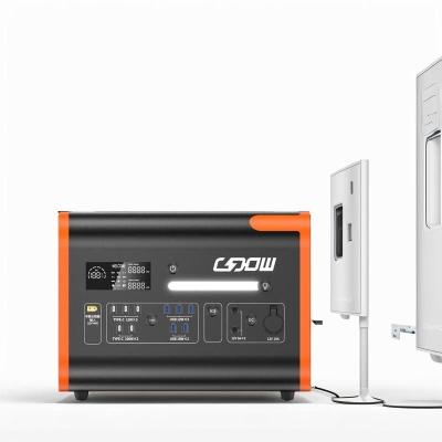 China 2200W Solar Energy Storage System for Outdoor Charging and AC DC Portable Power Station for sale