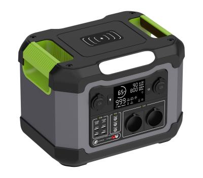 China 1200W AC Output 230V Portable Power Station with Wireless Rechargeable Solar Generator for sale