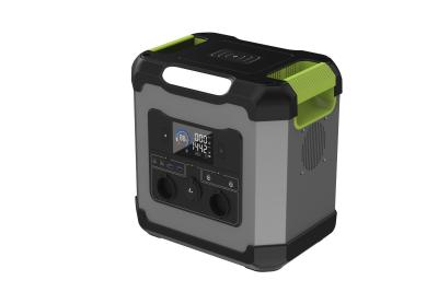 China 2000W Quick Charging MPPT LiFePO4 Battery Inverter All-in-One off Grid Solar System with British AC Output Socket for sale