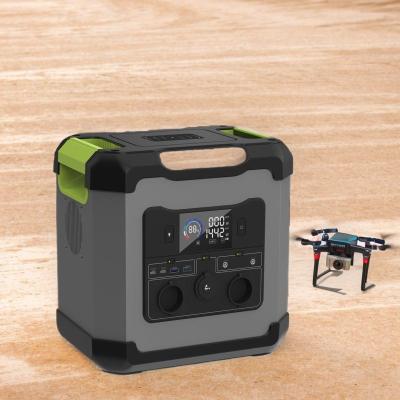 China 2000W AC Output Portable Power Station 1680wh Lithium Battery Solar Generator for Outdoor for sale
