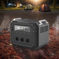 China AC Output Power 2500W 2340wh Outdoor Portable Power Station Ion Solar Energy Storage for sale