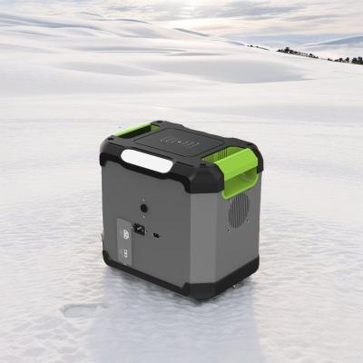 China Portable Solar Emergency Power Station 1500W with AC Output Voltage 110/230V-50Hz/60Hz for sale