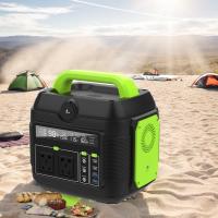 China 600W Energy Storage Emergency Mobile Power Supply with 300W 200W Battery Bank and Liquid Crystal Display for sale