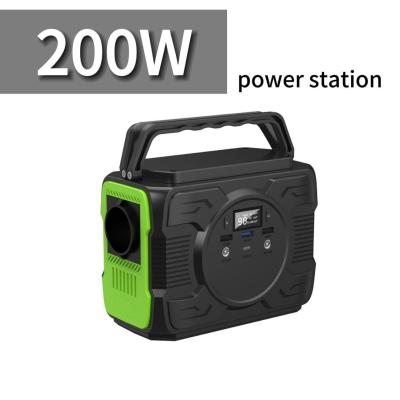 China Portable Power Station 200W with Flashlight for Ternary Lithium Battery Outdoor Travel for sale