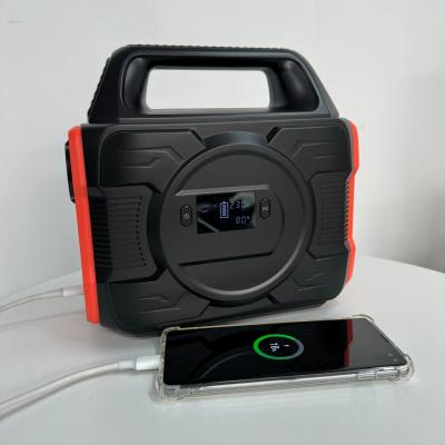 China 300W High Power Outdoor Camping Emergency Lithium Battery 288wh Portable Power Supply for sale