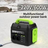 China S6 220V 600W Small Size Potable Solar Generator Lithium Power Station with Foldable Handle for sale