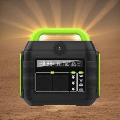 China 600W Power Station Power Bank Lithium Battery Reveal Liquid Crystal Display for Camping for sale