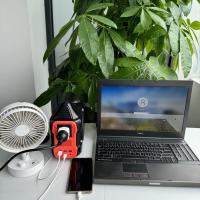 China Outdoor Camping Portable Power Station with EU AC Socket and Liquid Crystal Display for sale