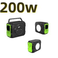 China 200W Solar Panel Emergency Power Station Portable Energy Storage for Outdoor Activities for sale