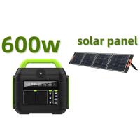 China 600W Large Capacity Portable Solar Generator for Worry-Free Travel in South America for sale
