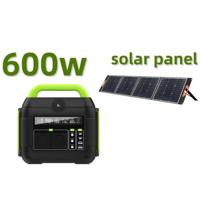 China 600W Large Capacity Portable Solar Generator for Worry-Free Travel in South America for sale