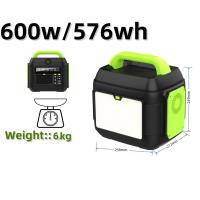 China Portable Power Station Solar Generator 600W258*212*249mm for All Compatible Brands for sale
