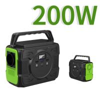 China Ternary Lithium Battery 200W Portable Generator UPS Type Power Station for Emergency for sale