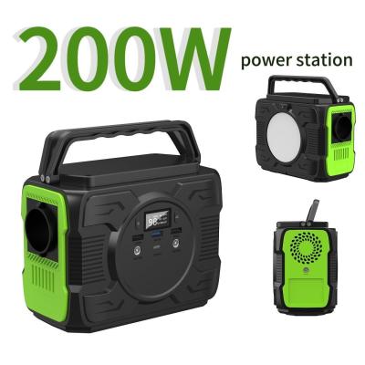 China 48000mAh Battery Capacity Fast Charging Lithium Portable Solar Generator for Outdoor for sale